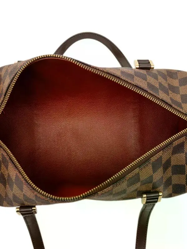 LOUIS VUITTON 2004 Damier Ebene Papillon 30 Handbag