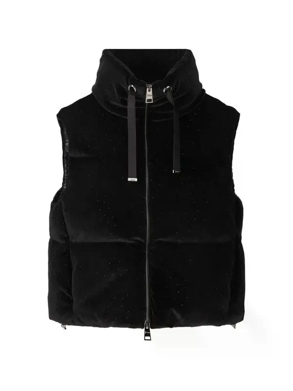 Herno Padded Sequin-embellished Vest