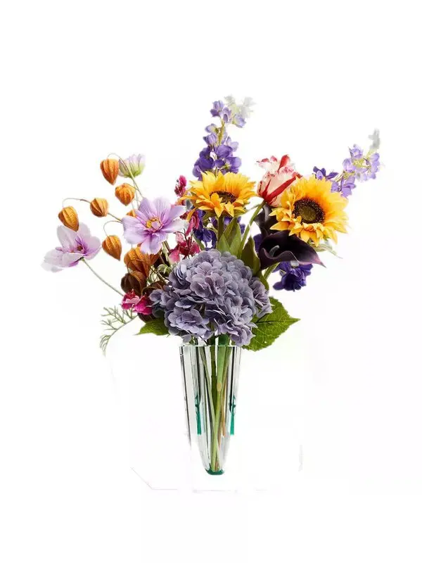 FLOWERISM STUDIO Sunflower Red Tulip Bouquet