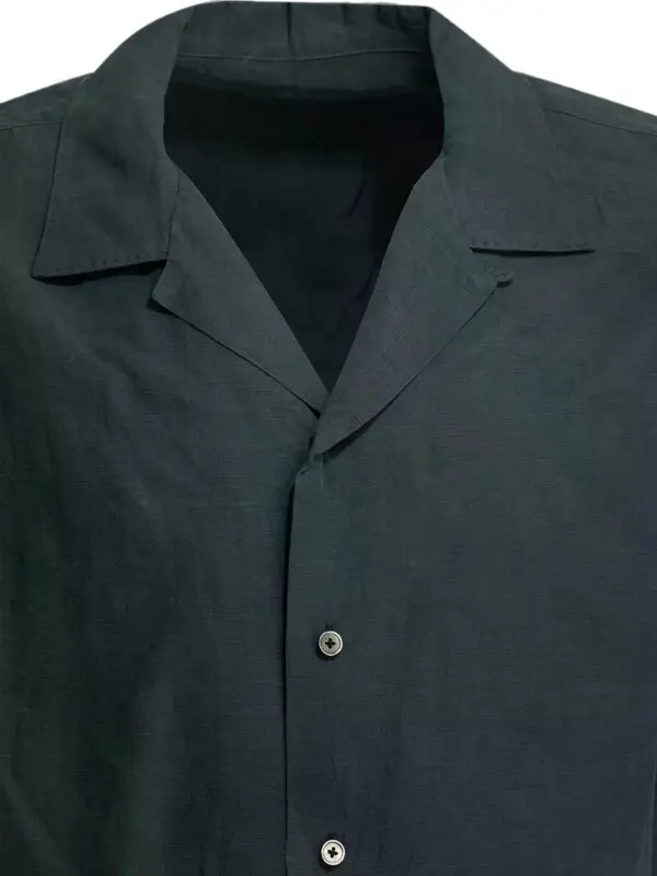 A.PRESSE Short-sleeve Camp-collar Shirt