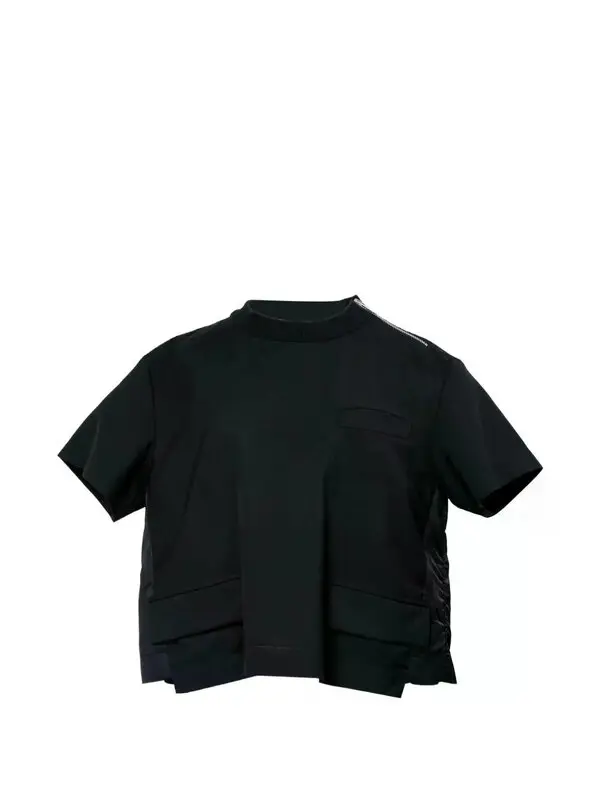 Sacai Zip-detail T-shirt