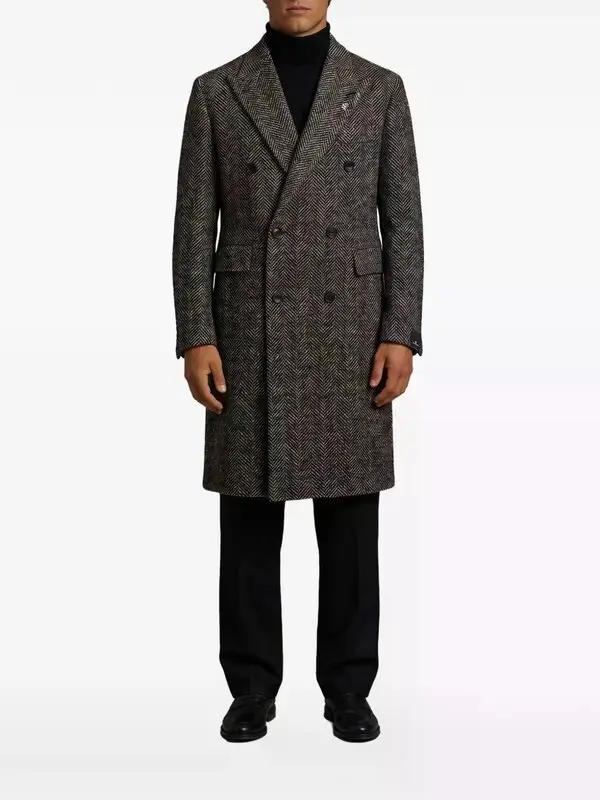 Tagliatore Pino Lerario Herringbone Coat