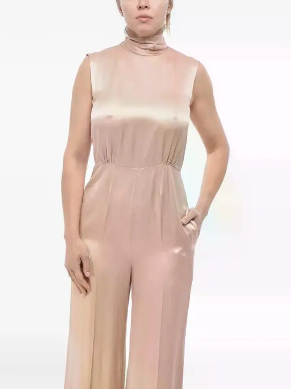 SA SU PHI Tie-neck Jumpsuit