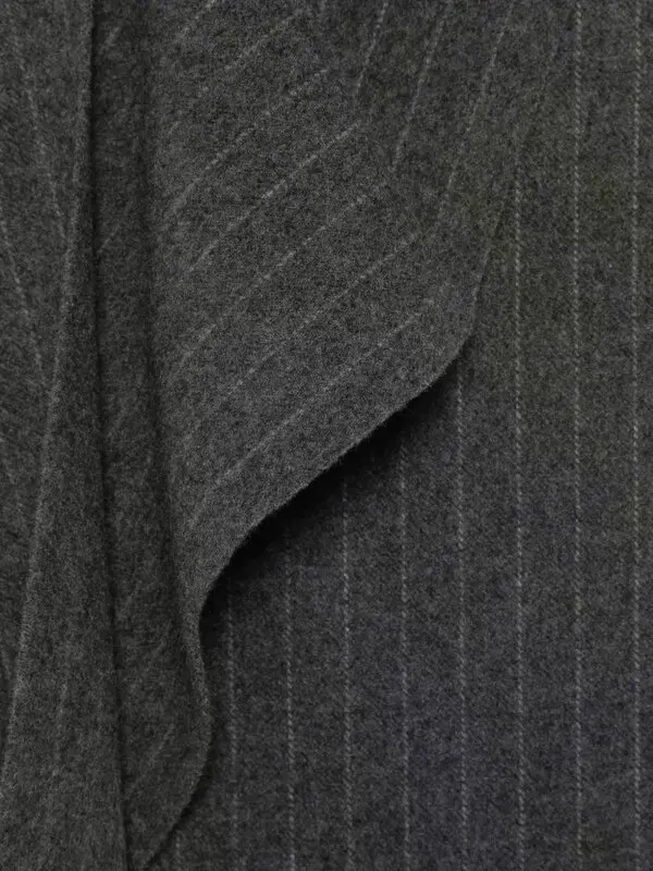 Polo Ralph Lauren Pinstripe-pattern Wool Scarf