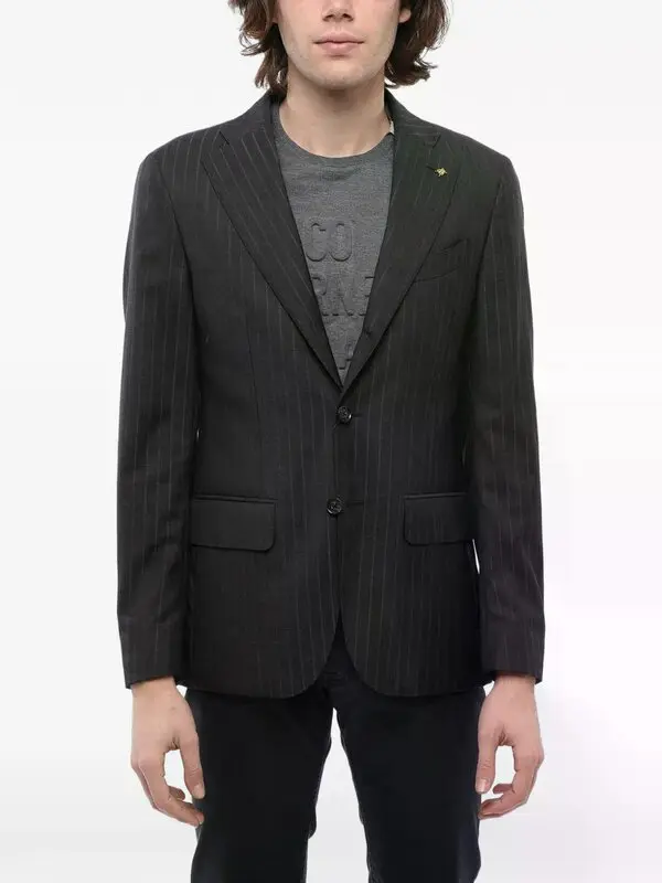 Corneliani Striped Single-breasted Jacket