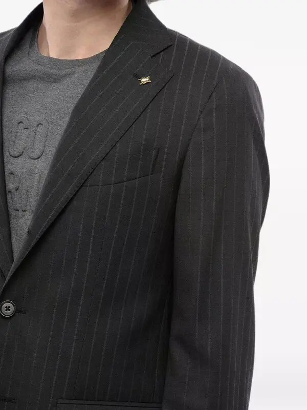 Corneliani Striped Single-breasted Jacket