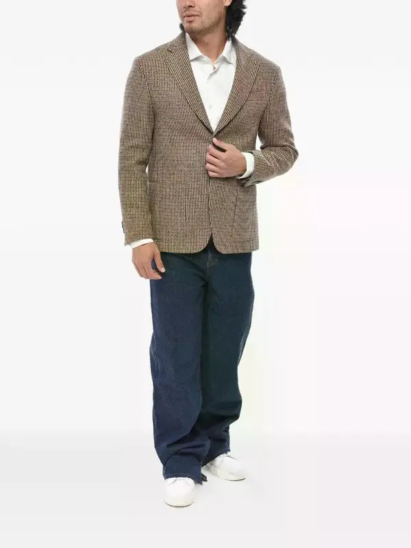Officine Générale Checked Wool Blazer