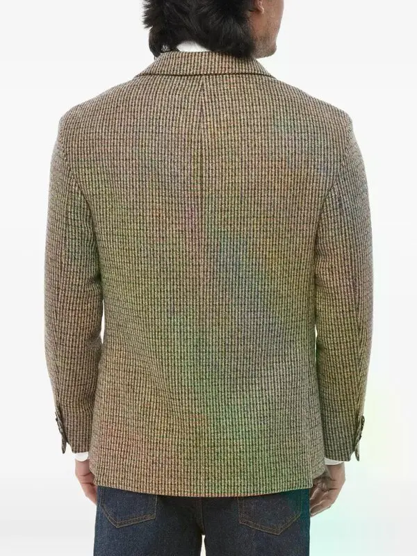 Officine Générale Checked Wool Blazer