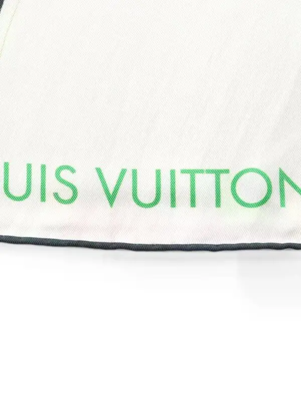 LOUIS VUITTON 2014 Stickers Scarf