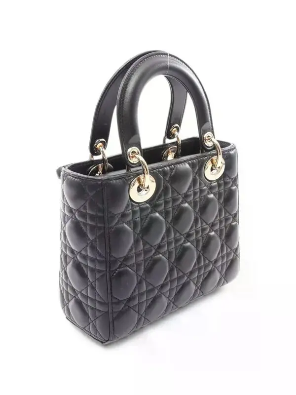 Dior 2010s Cannage Lady Handbag