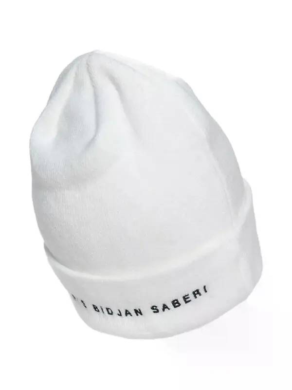 11 BY BORIS BIDJAN SABERI New Era Embroidered Beanie Hat - White