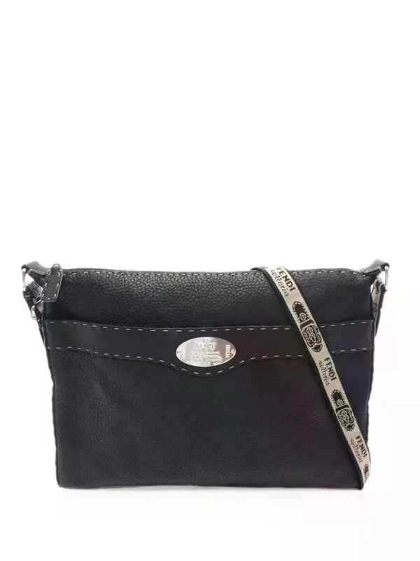 Fendi Selleria Shoulder Bag - Black