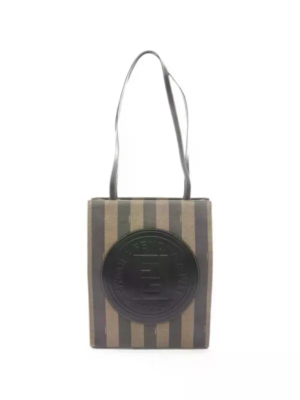 Fendi 2000s Pecan Tote Bag