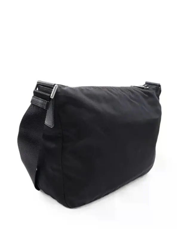 Prada 2010s Vela Shoulder Bag - Black