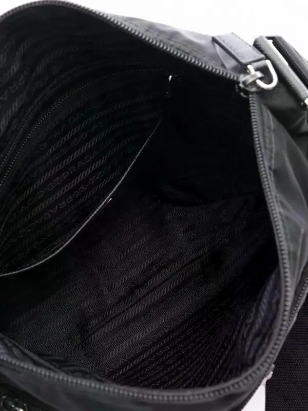 Prada 2010s Vela Shoulder Bag - Black