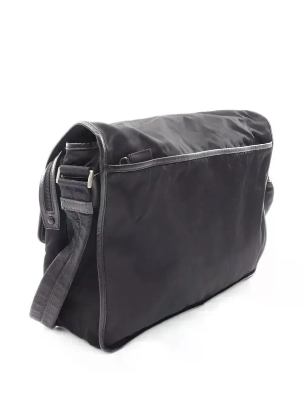 Prada 2000s Saffiano Leather Messenger Bag