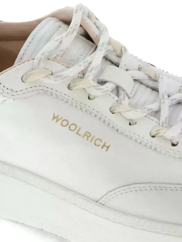 Woolrich Leather Lace-up Sneakers