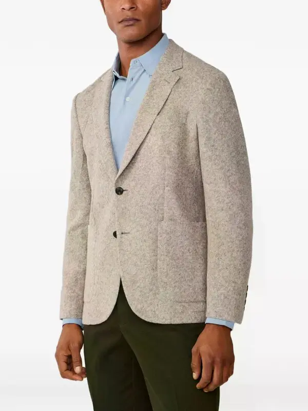 HACKETT LONDON Single-breasted Blazer