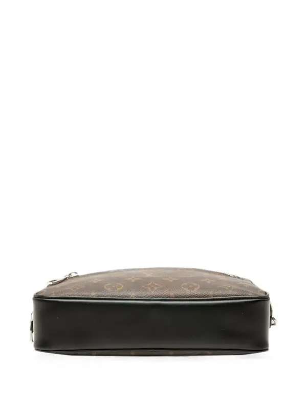 LOUIS VUITTON 2019 Monogram Macassar Kasai Clutch Bag