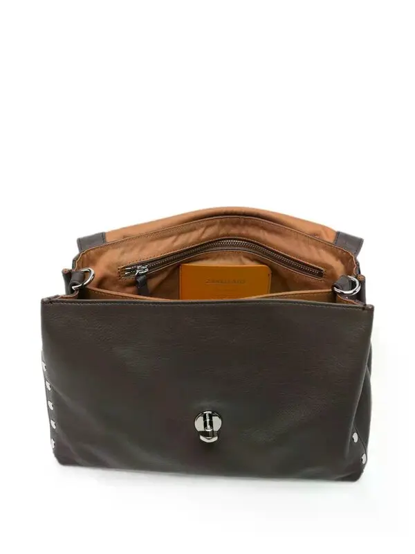 ZANELLATO Small Postina Saeta Tote Bag - Brown