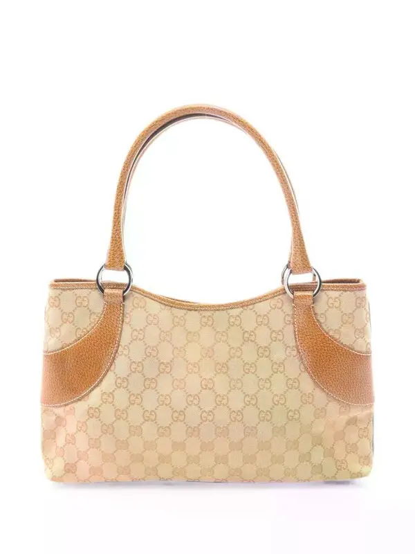 Gucci 2000s Gg Canvas Tote Bag