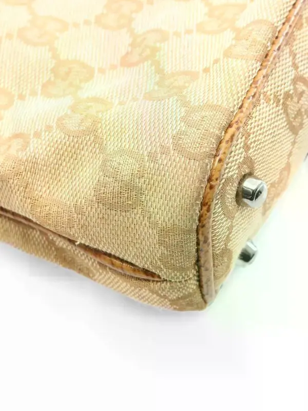 Gucci 2000s Gg Canvas Tote Bag