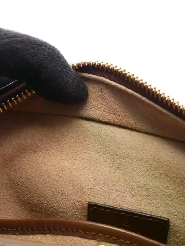 Gucci 2010s Interlocking G Gg Supreme Shoulder Bag