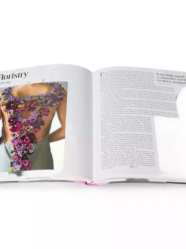 RIZZOLI Floral-print Paper Book