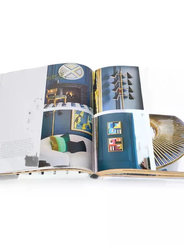 RIZZOLI Gilt-edged Refined Interiors Book