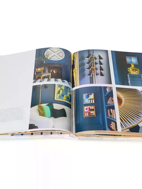 RIZZOLI Gilt-edged Refined Interiors Book
