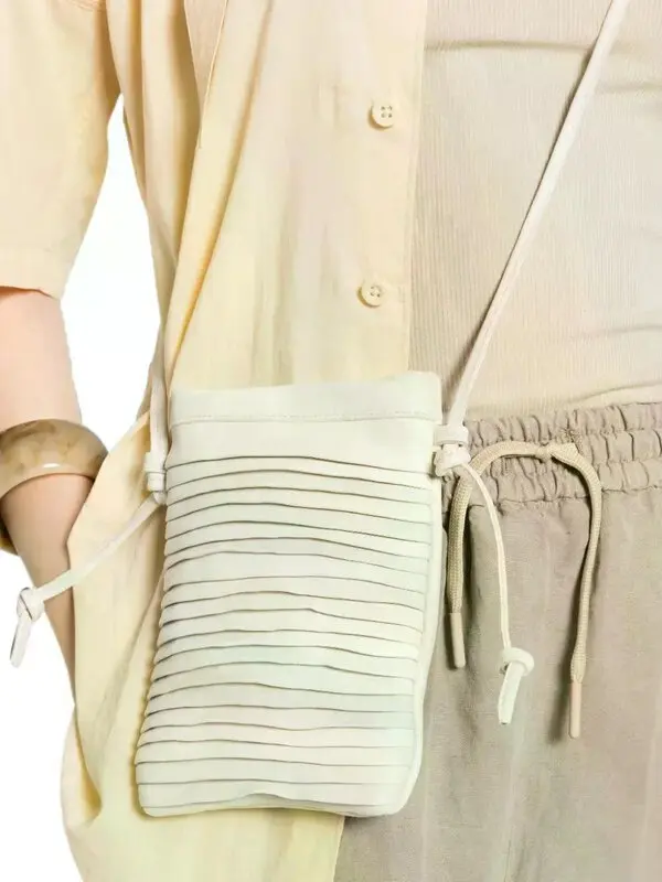 SOMMET Mini Paloma Rows Pleated Crossbody Bag