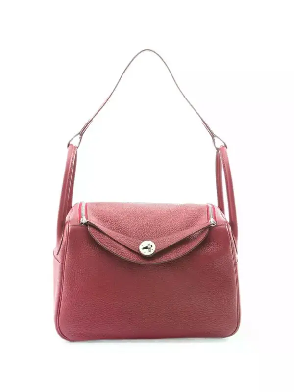 Hermès 2015 Lindy 30 Shoulder Bag - Red