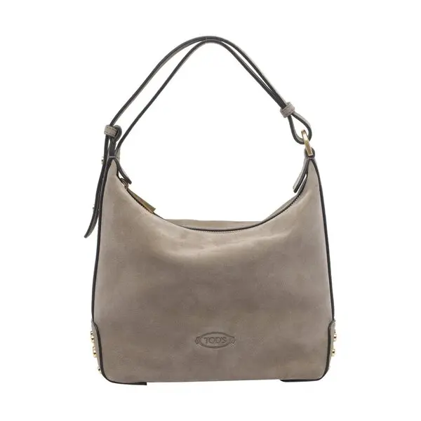 TOD'S Mini Metal Dots Handbag - Gray