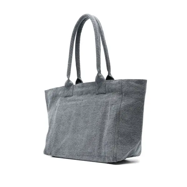 Isabel Marant Étoile Embroidered Logo Tote Bag - Gray