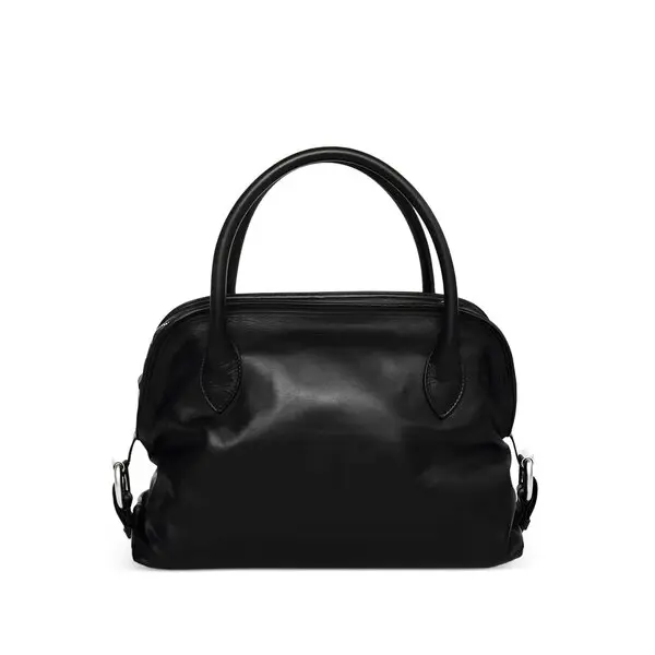 ANN DEMEULEMEESTER Leather Tote Bag - Black