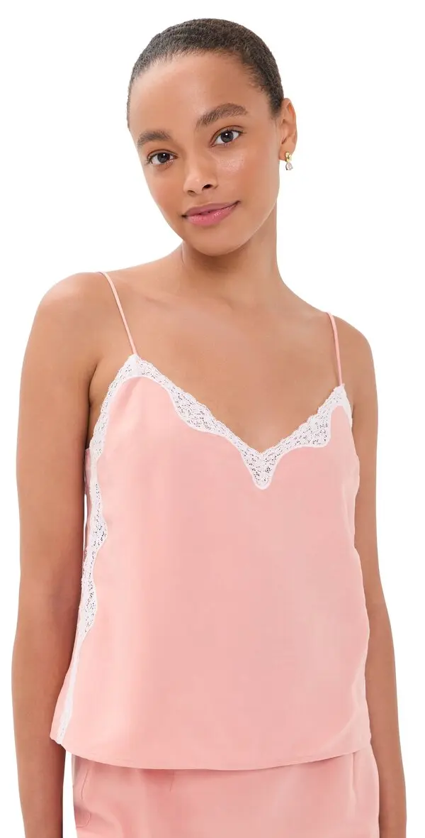 Posse Tabitha Cami With Lace Trim
