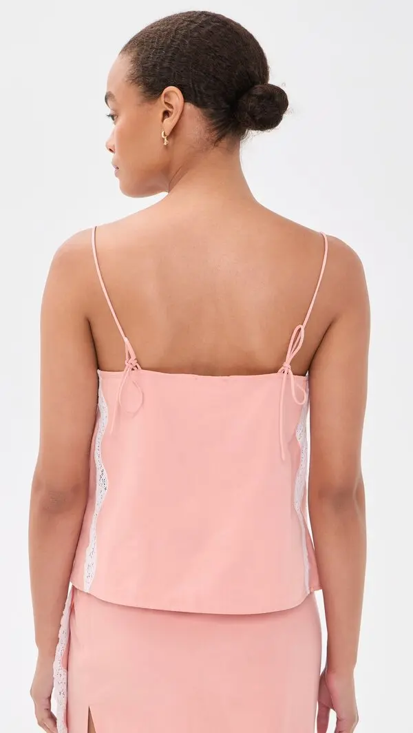Posse Tabitha Cami With Lace Trim