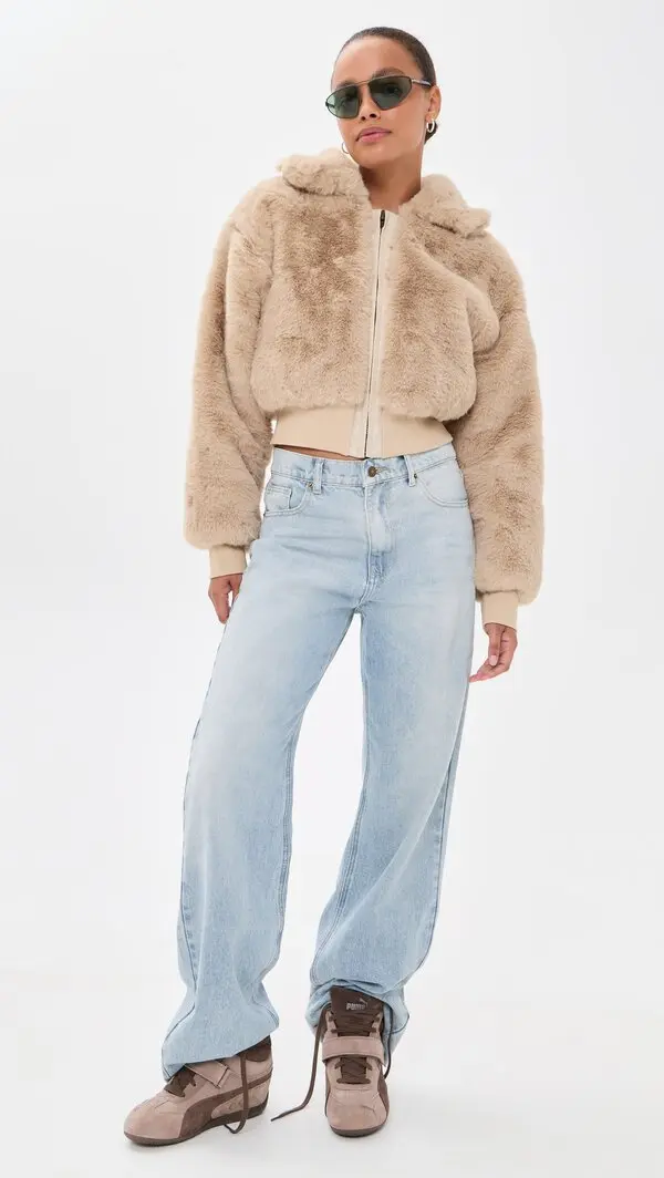 Lioness Drita Faux Fur Jacket
