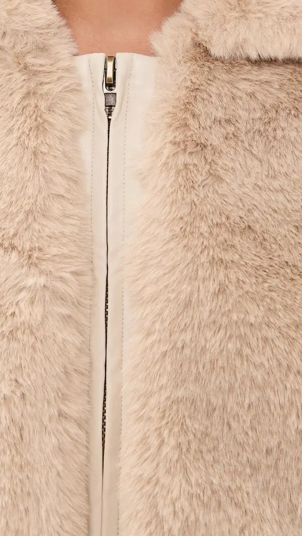 Lioness Drita Faux Fur Jacket