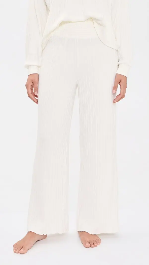 Z Supply Dawn Smocked Rib Pants