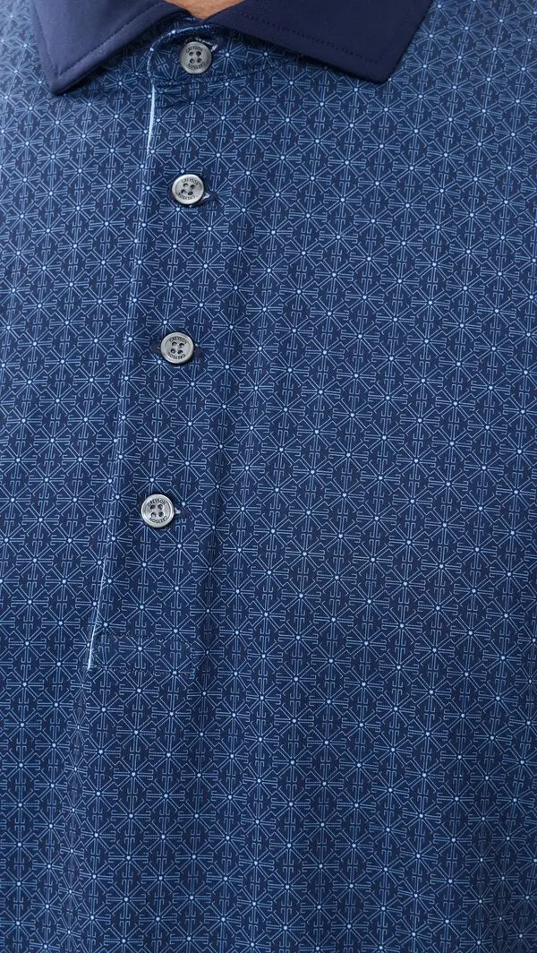 Greyson Deco Polo Top