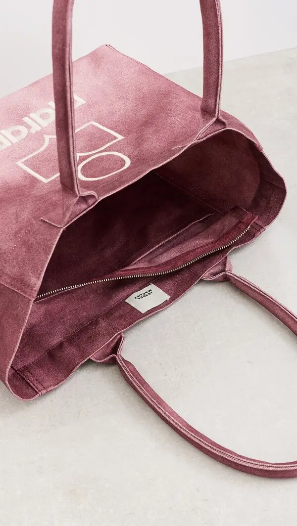 Isabel Marant Étoile Yenky Zipped Tote Bag - Raspberry