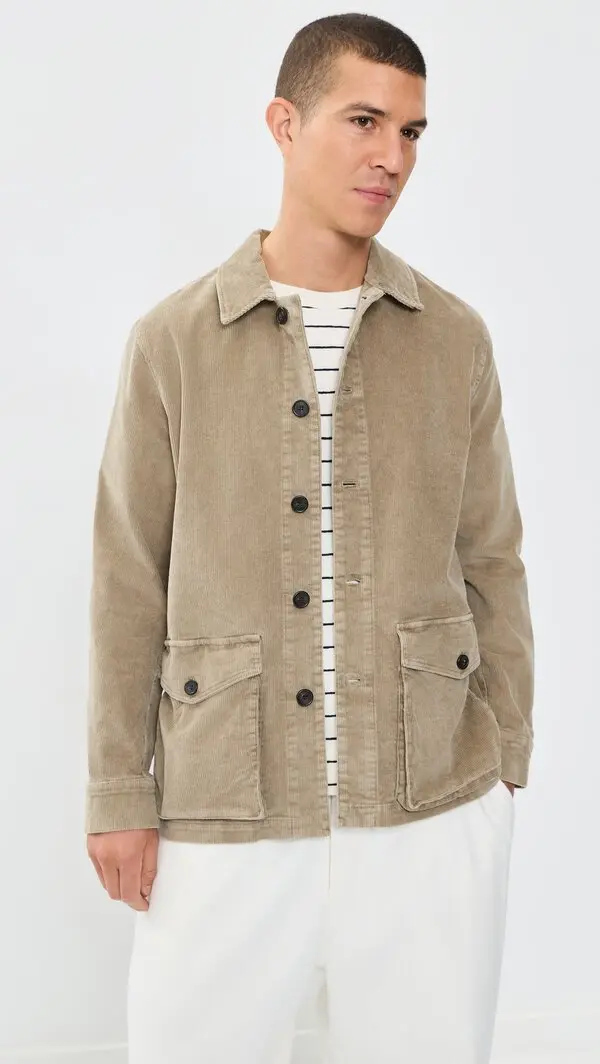 Officine Générale Suny Washed Cotton Corduroy Jacket