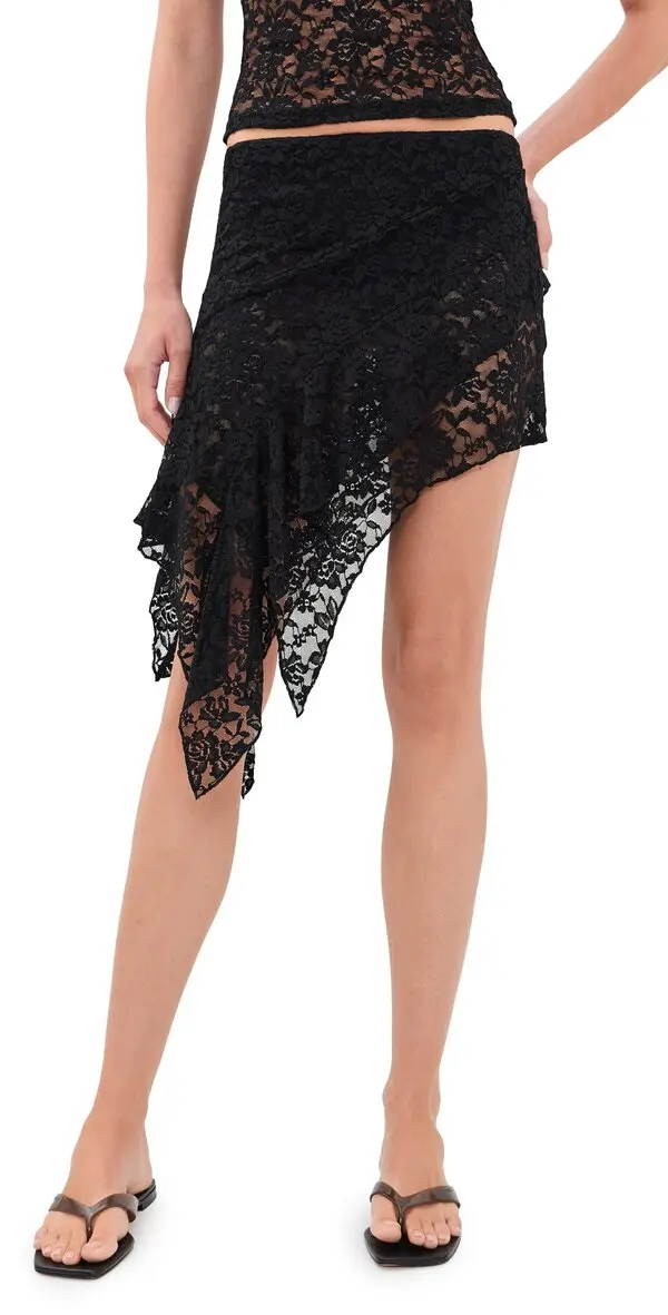 Lioness Palisades Mini Skirt - Noir