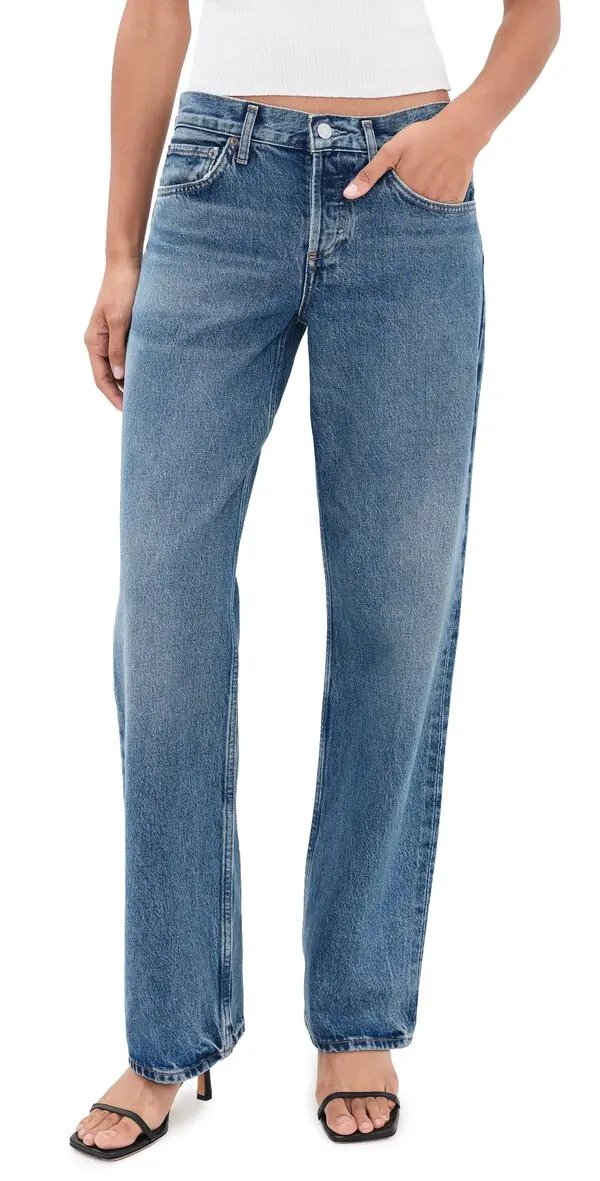 AGOLDE Low Loose Jeans