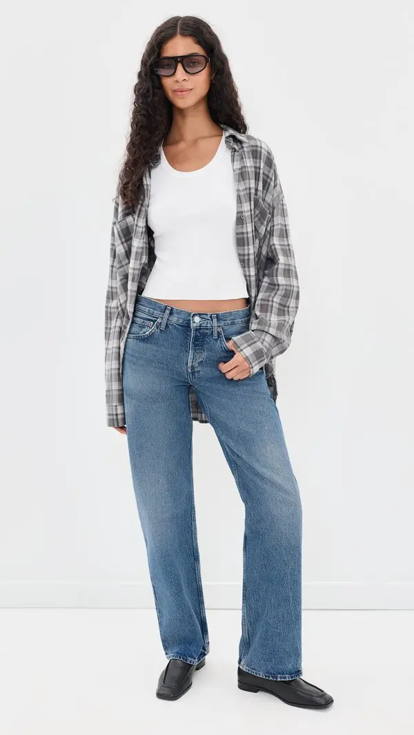 AGOLDE Low Loose Jeans