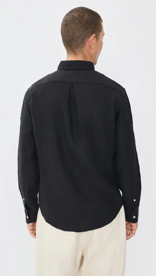 ALEX CRANE Linen Playa Button Down Shirt