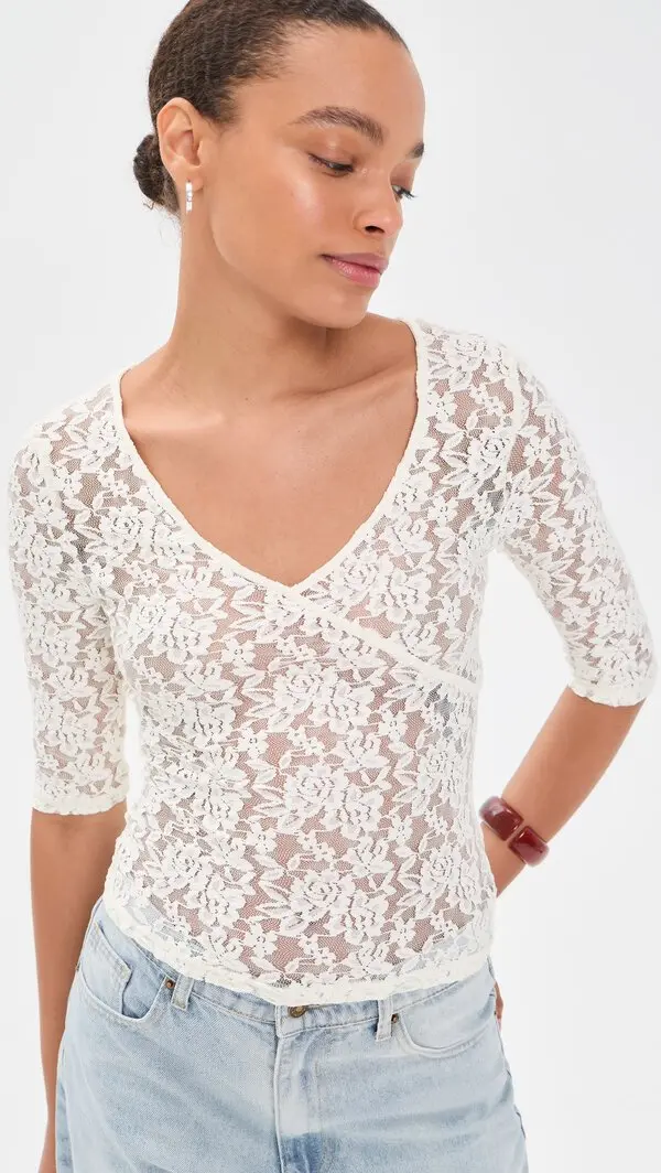Lioness Arena Lace Top