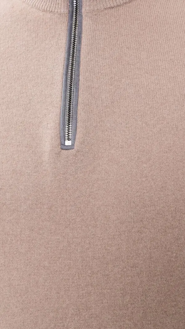 Greyson Sebonack Quarter Zip Sweater