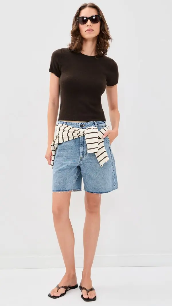 Staud Easy Cashmere Tee
